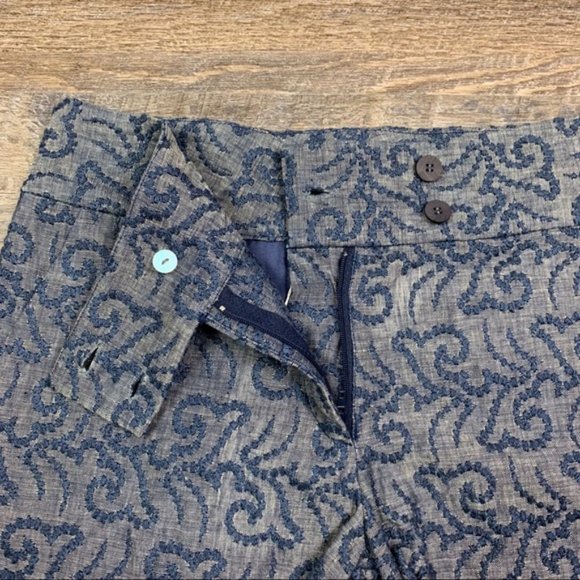 Amy Fink | Shorts | Amy Fink Boutique Embroidered Trouser Shorts Nwt ...